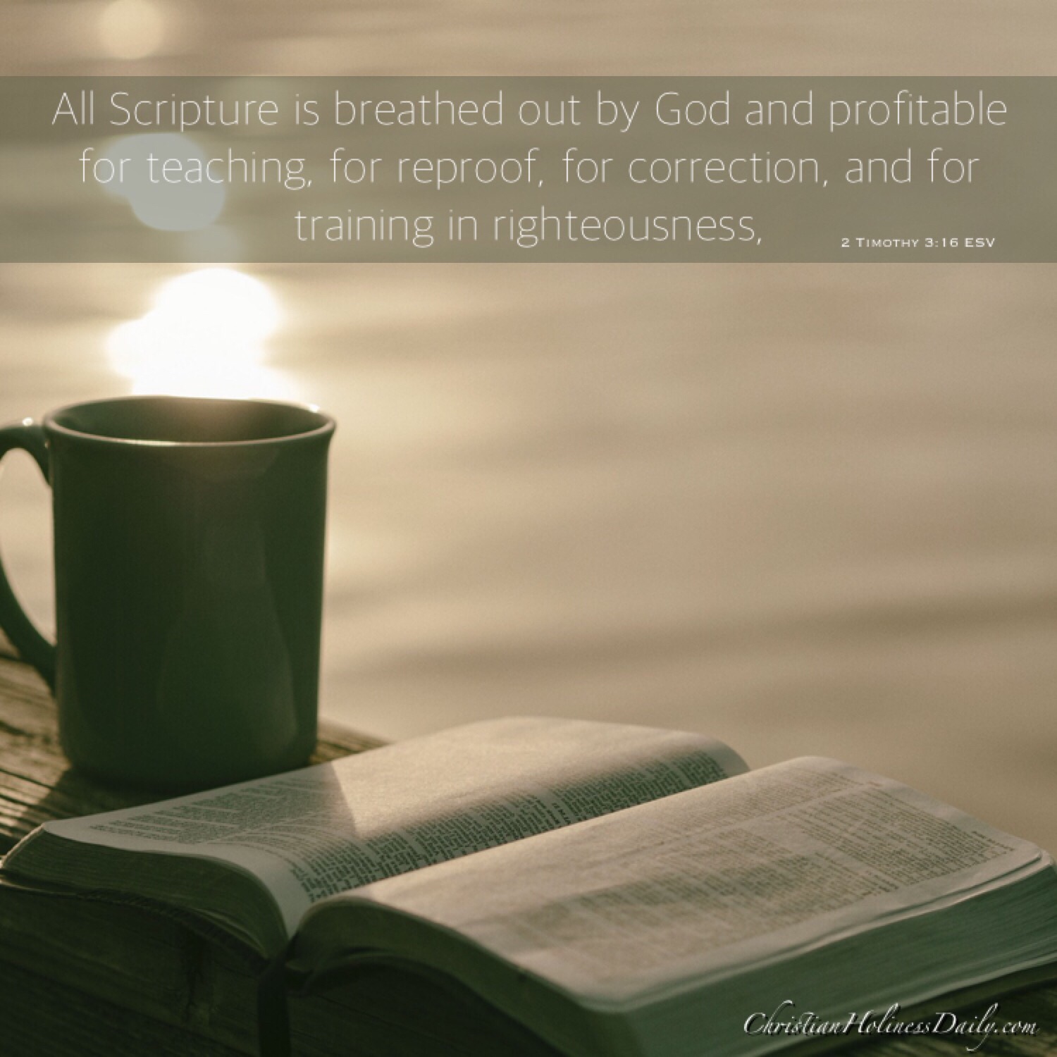 What We Believe – Divine Inspiration of Scripture